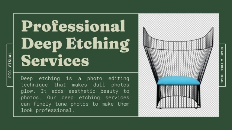 Professional Deep Etching Services | Pic Visual